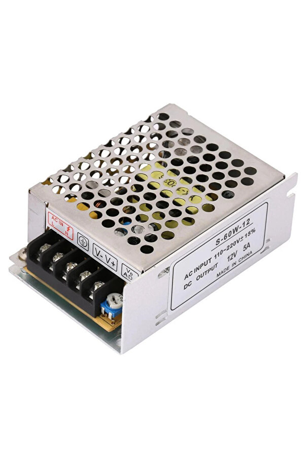 Choice 12V 5A Switch Power Supply 60W Power Supply Transformer Switch ...