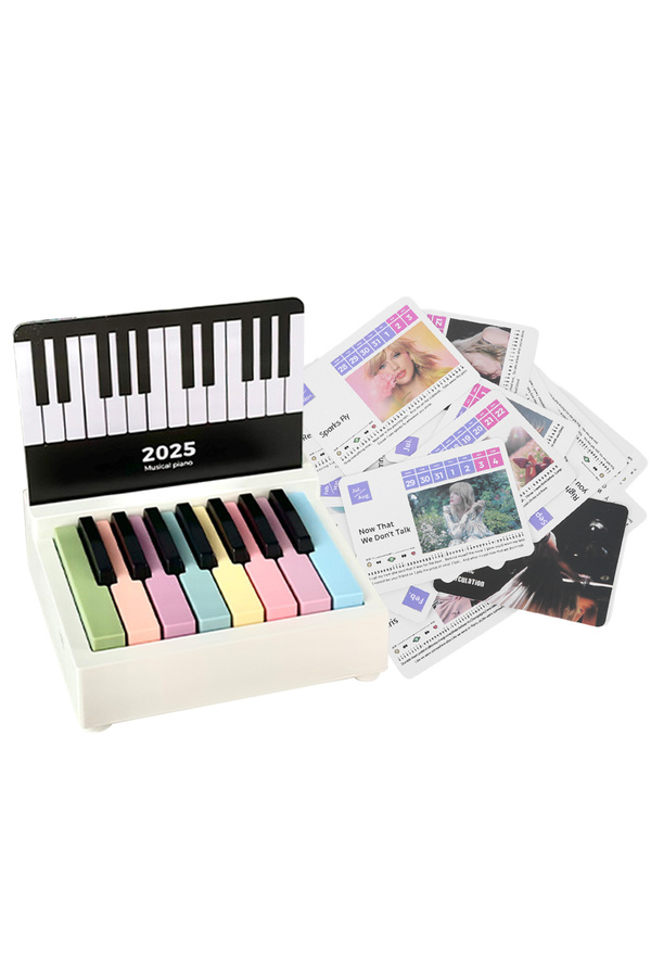 Choice Taylor Piano Calendar 2025 Music Sheets Toy Playable Mini Piano ...