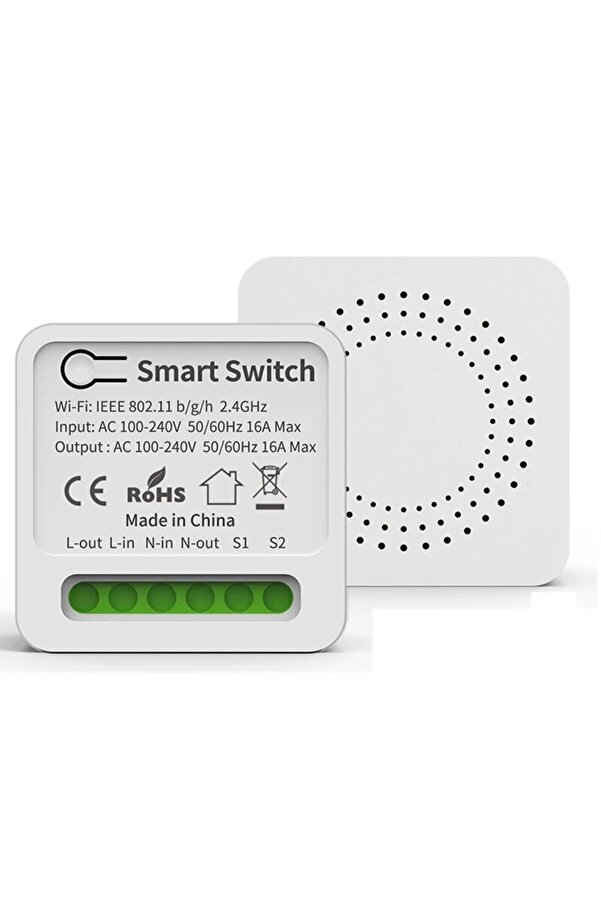 Choice 16A Wifi Smart Switch Smart Home Light Switches Module 2 Way Control Work with Tuya Smart ...