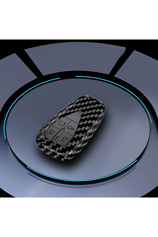 Choice 3/4/5 Buttons Carbon Fiber Shell Fob For Changan CS35 PLUS ...