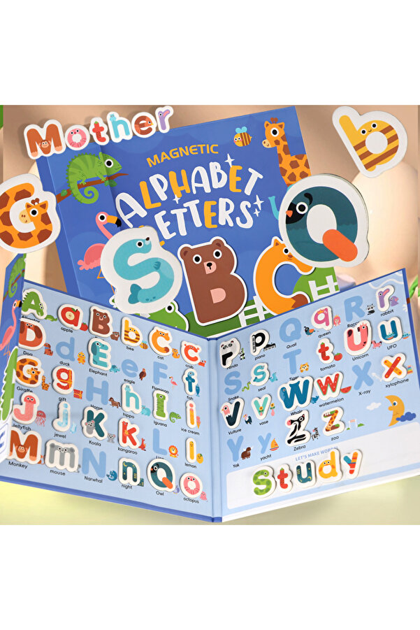 Choice Magnetic English Alphabet Word Cognition Learning Book, Letter ...