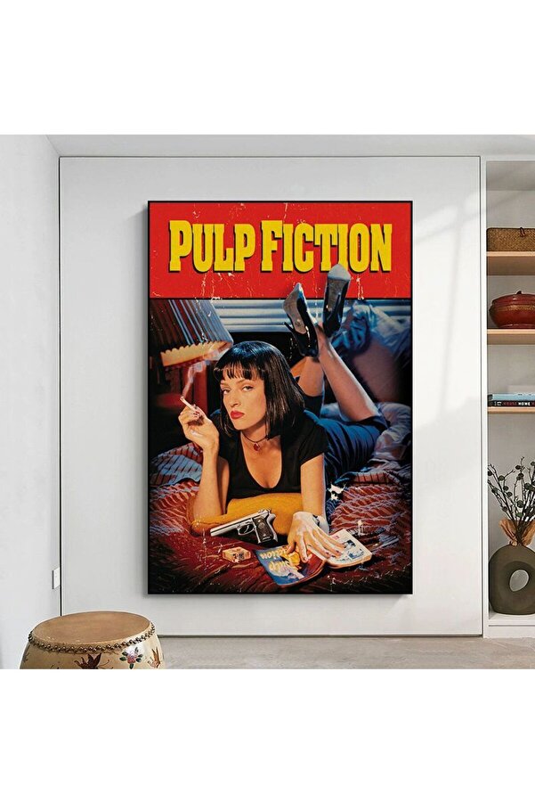Choice Movie Pulp Fiction Classic Anime Poster Wall Art Retro Posters ...
