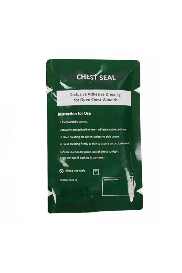 Choice Vent Chest Seal Life-Saving Wound Care for Emergency or Tactical ...