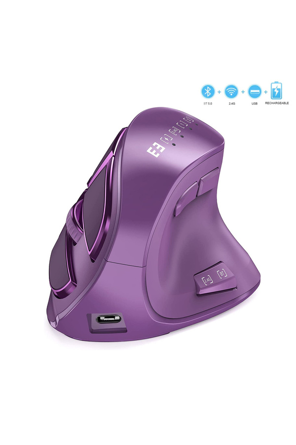 Choice SeenDa Ergonomic Bluetooth Mouse Wireless Vertical Mouse ...