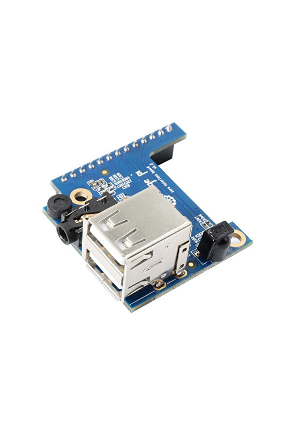 DIXSG Orange Pi Zero Interface Board USB 2.0 Audio Video Mic IR ...