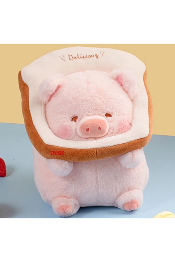 Choice 30cm Cute Lulu Pig Bread Plush Kawaii Anime Pig Plushie Stuffed ...