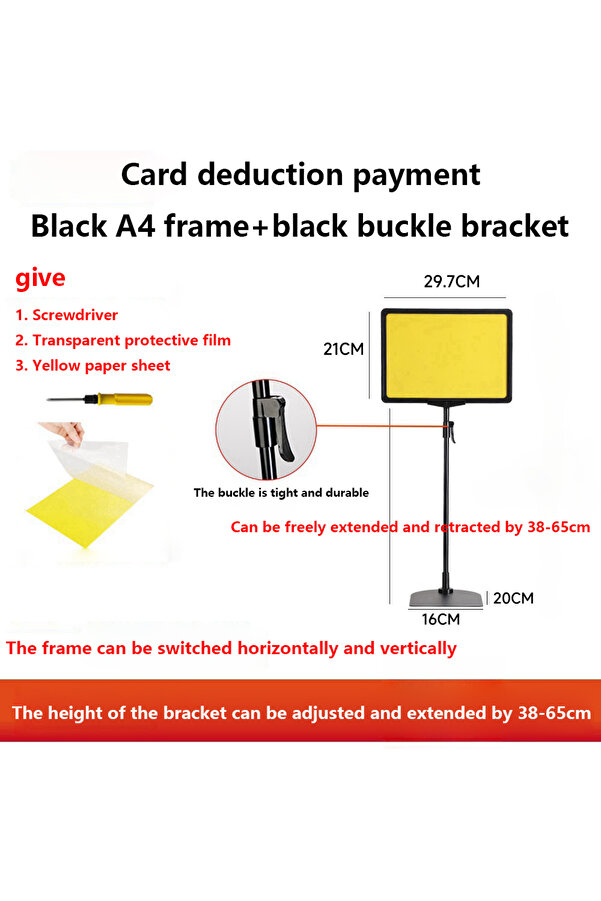 Choice A4 A5 Food Sign Price Food Signs Advertising Label Rack ...
