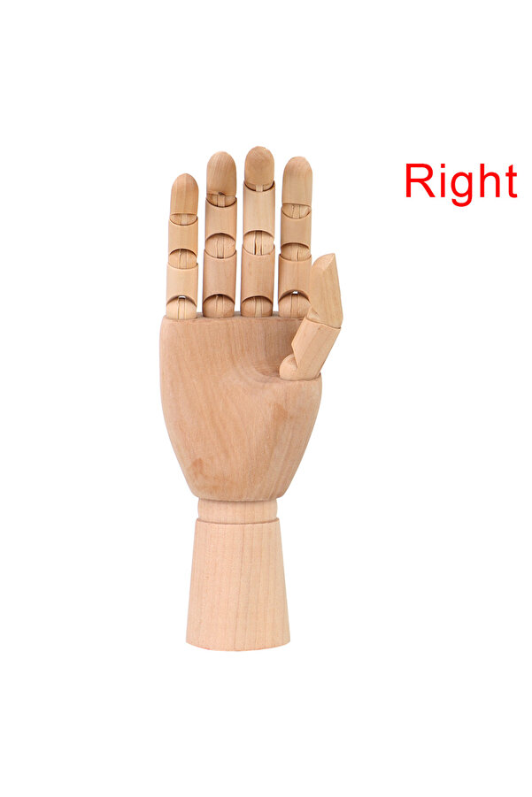 Choice Wooden Hand Model Flexible Jointed Doll Movable Limbs Sketch ...