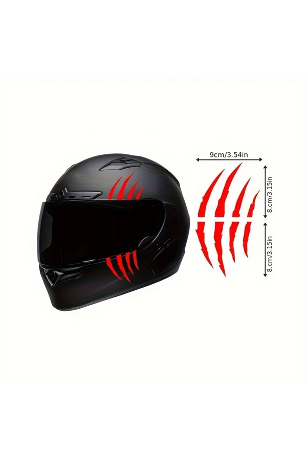 Choice Monster Claw Scratches Refit Motorbike Motorcycle Helmet ...