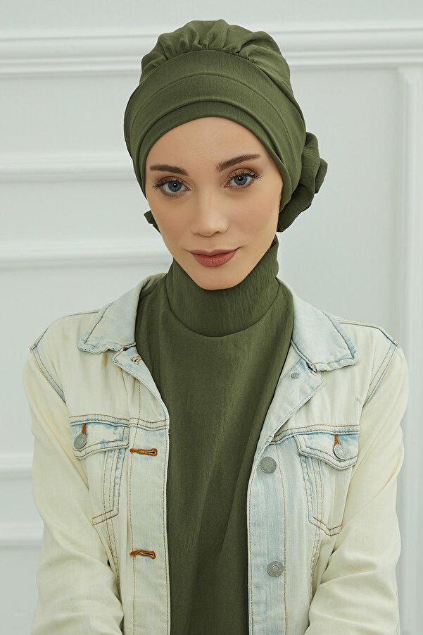 Aisha's Design Ready Turban with Aerobin Fabric - HT-92 - Trendyol