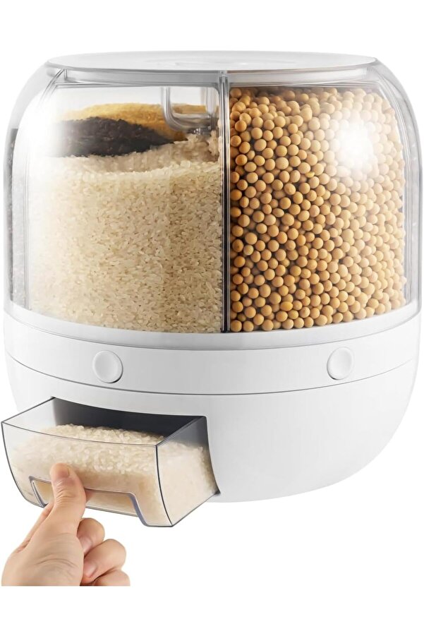 Savings Sphere 6 Grid Brass Storage Container Dispenser - 360 ...