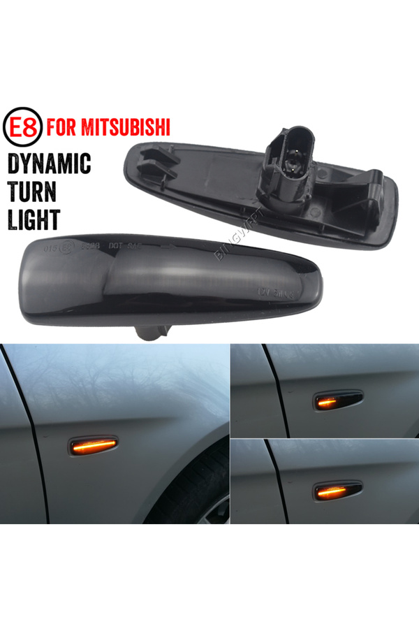 Choice Dynamic Turn Signal Side Marker Sequential Light For Mitsubishi ...
