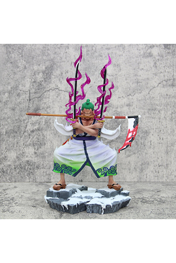 Choice 32cm One Piece Figures Roronoa Zoro Action Figures Inferno Ghost ...