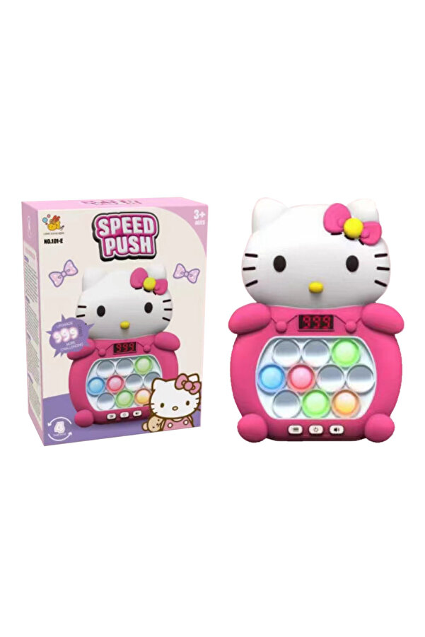 Choice Hello Kitty Quick Push Game Pop Up Fidget Bubble Electronic Pop ...