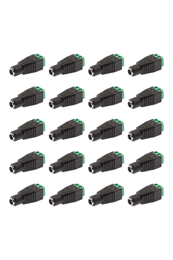 Choice 20Pcs Female 12V DC Power Connector 5.5mm x 2.1mm,20 x Female ...