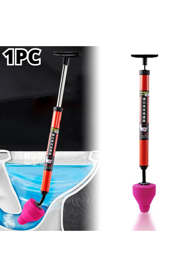 Choice High Pressure Toilet Plunger Manual Air Drain Pipe Plunger ...
