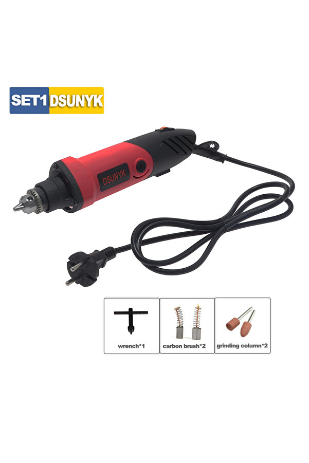 DSUNYK 500W High-Power Engraver Electric Drill Engraving Rotary Tool 6 ...