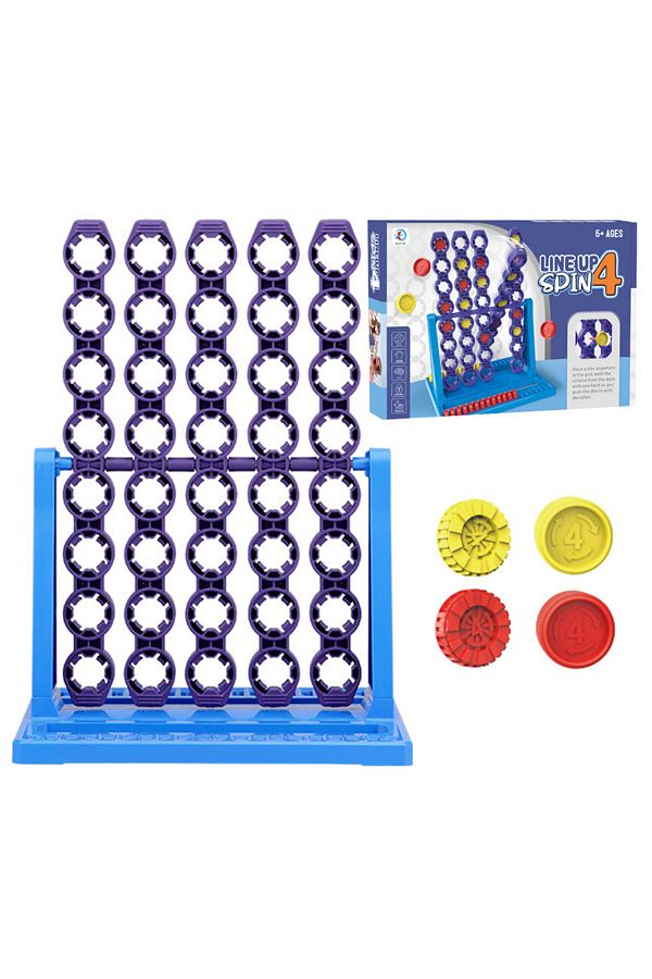 Choice Connect 4 Spin Game 2 Player Board Games Features Spinning ...