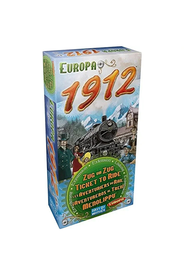 Choice Ticket To Ride Europa 1912 Board Game EXPANSION Train Route ...