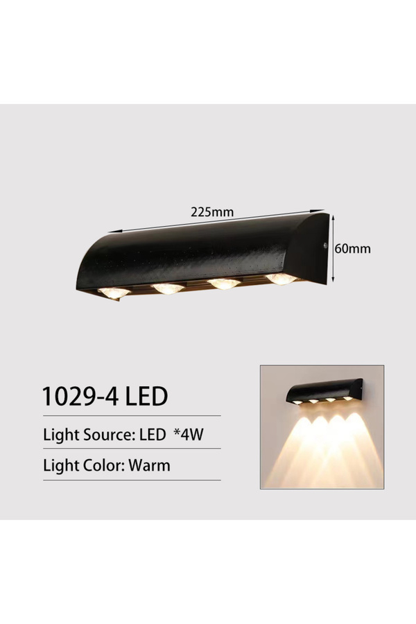 Choice JoollySun LED Wall Light Outdoor Lamp Modern LED Sconces for ...