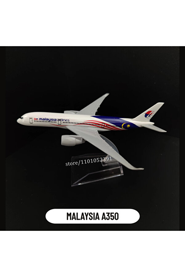 Timo'z 1:400 Metal Aviation Replica, MALAYSIA A350 Airline Scale Airbus ...