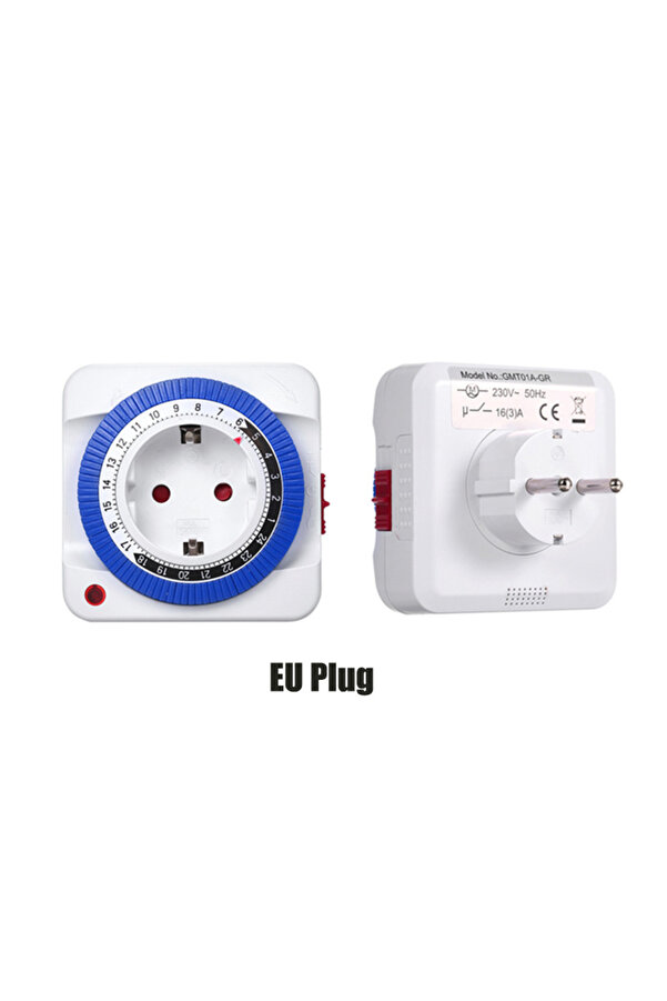 Choice 24 Hours Timer Switch Timer US Plug in Mechanical Grounded ...