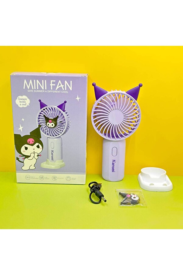 Choice Sanrio Mini Fan Cold Hello Kitty My Melody Anime Kawaii Sweet ...