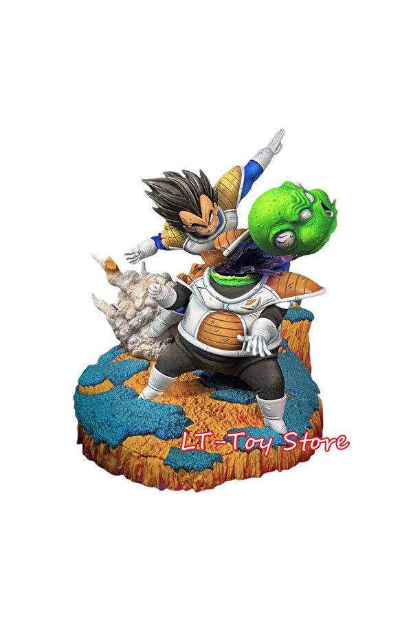 Choice 22cm/5.7in Anime Dragon Ball Z Vegeta vs Guldo Figure Statue ...