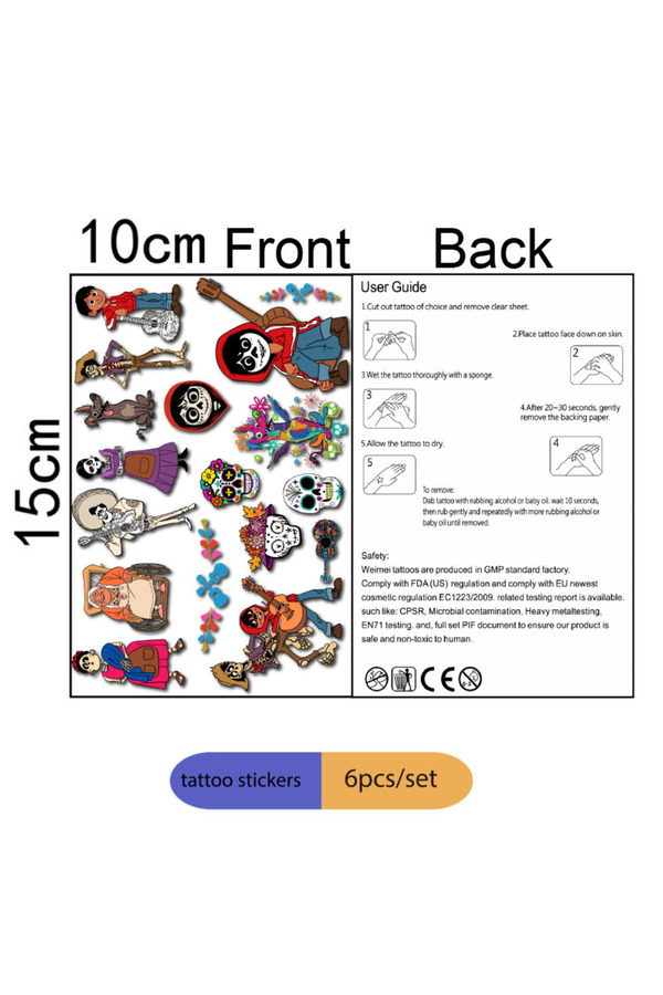 Choice Disney COCO Stickers for Kids Cartoon Anime Character Model ...