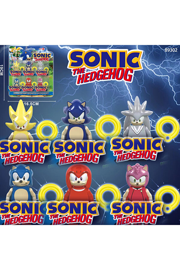 Choice Cartoon Sonic Advance Building Blocks Action Figure Cartoon ...