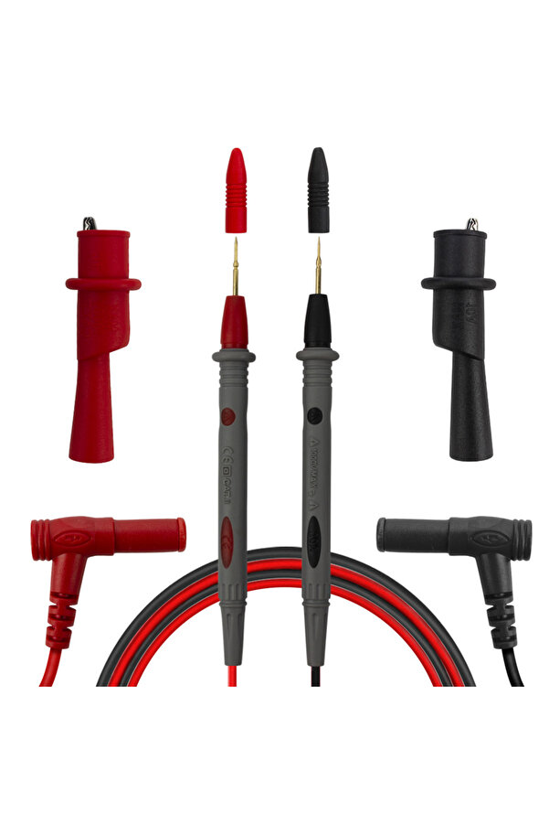 APWIKOGER Universal Digital Multimeter Lead Probe Wire test Cord ...