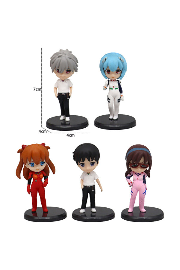 Choice 7CM Anime Evangelion Anime Action Figure Model Doll Ayanami Rei ...