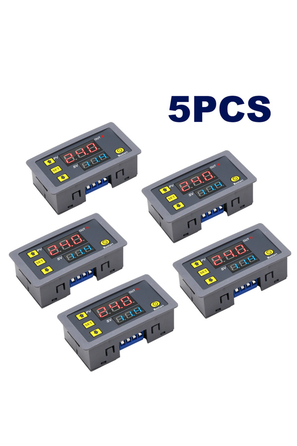 Choice T3231 AC 110V 220V Digital Time Delay Relay LED Display Cycle Timer Control Switch ...