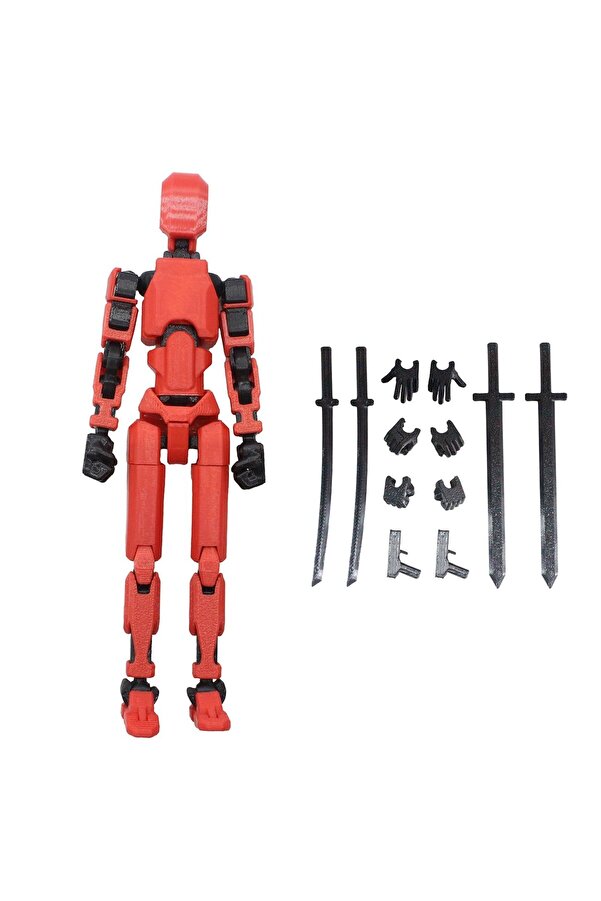Choice Action Figure Model Mini Action Figure Full Joint Robot Toy ...