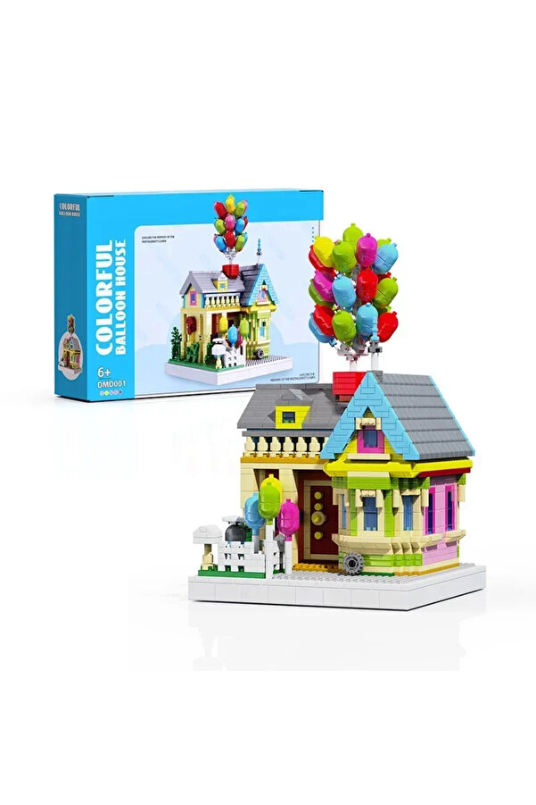 Choice Balloon House Building Blocks Movie Travels Of Flying House ...