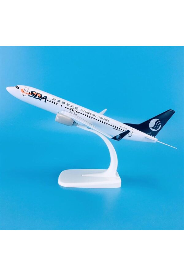 Choice 20cm Airplane Aircrafts Boeing B737 for Shandong Airlines Static ...