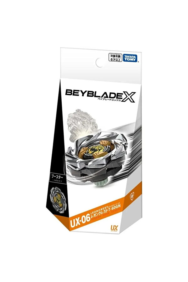 Choice Original Takara Tomy Beyblade X UX-06 Booster Leon Crest 7-60GN ...