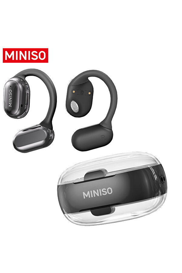Miniso MINISO X39 Wireless Open Ear Earbuds Bluetooth 5.4 Ears, IPX5 ...