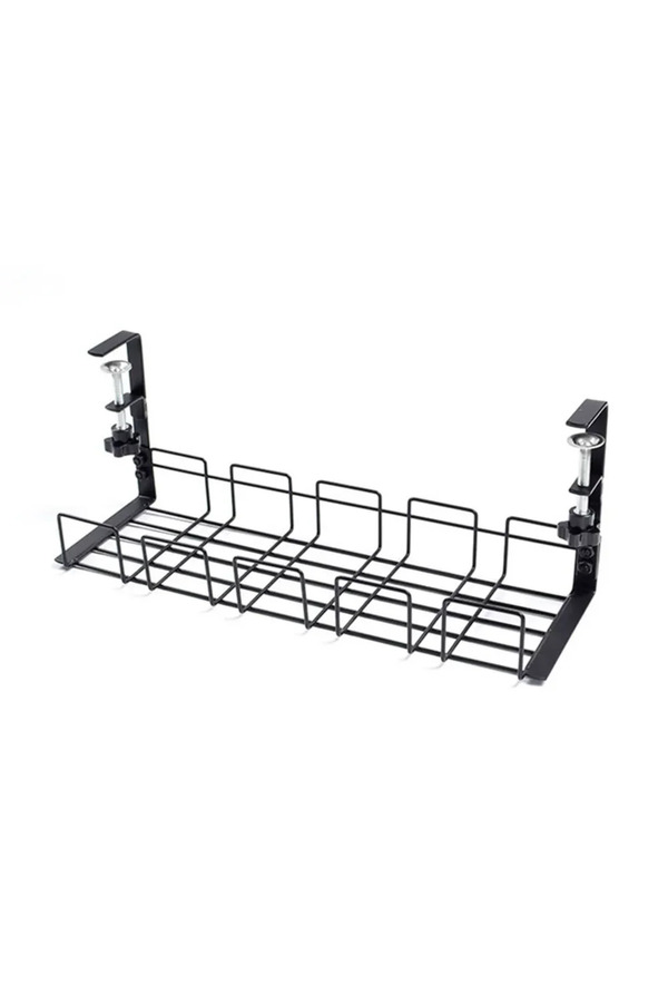 Choice Undertable storage rack metal cable tray computer desk wire ...