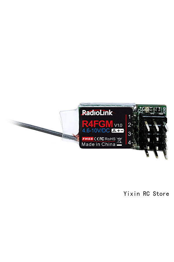 Choice RadioLink RC Mini Receiver R4FGM 4CH Channels 2.4GHz PWM Output ...