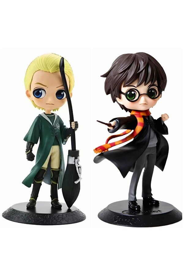 Dek Toy Store Harry Potter and Draco Malfoy Chibi Figure Set - 15 cm ...