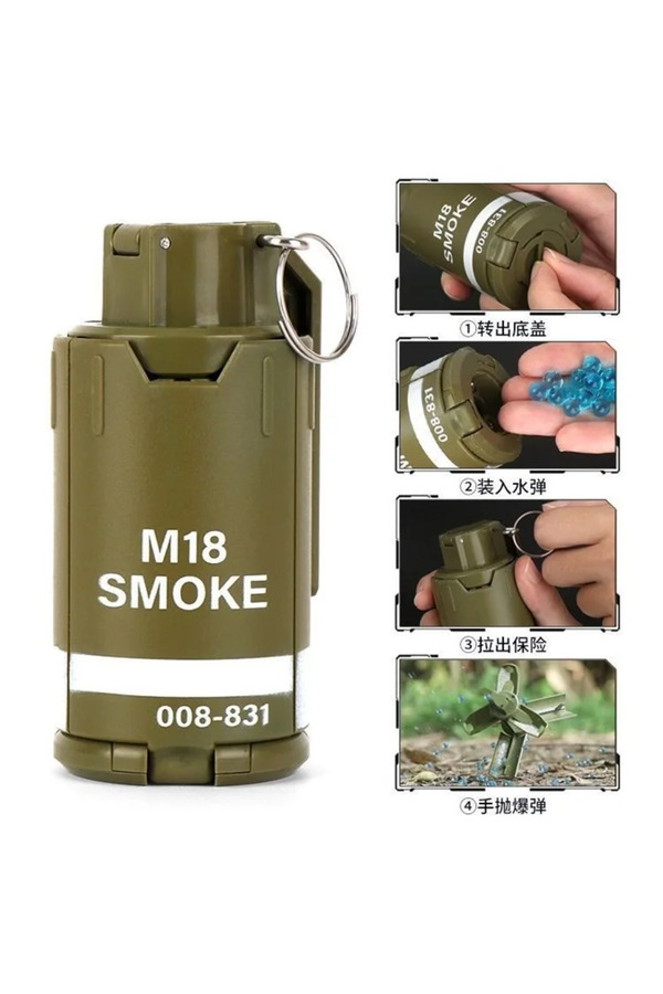 how to make a smoke grenade out of crayons