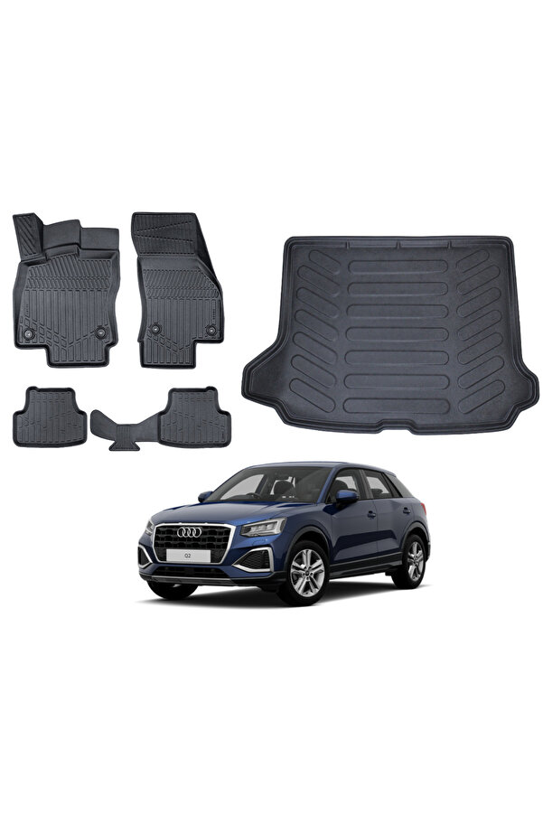 ko kaliteoto Audi Q2 2024 Model - Luxury Series 3D Luggage, Pool and ...