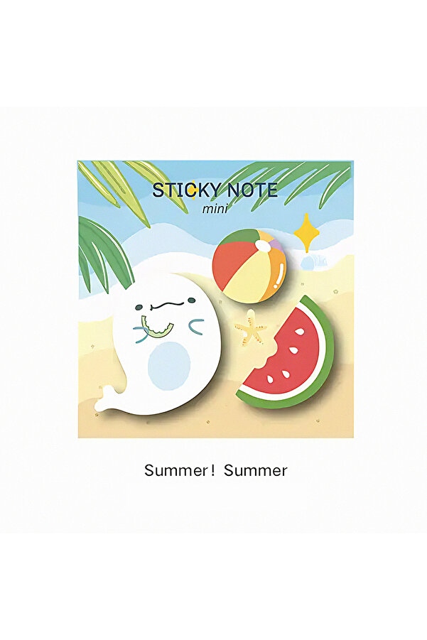 GUGUK Beach Themed Note Set - Post-It - Sticky Note (Ggk-Ma015) - Trendyol