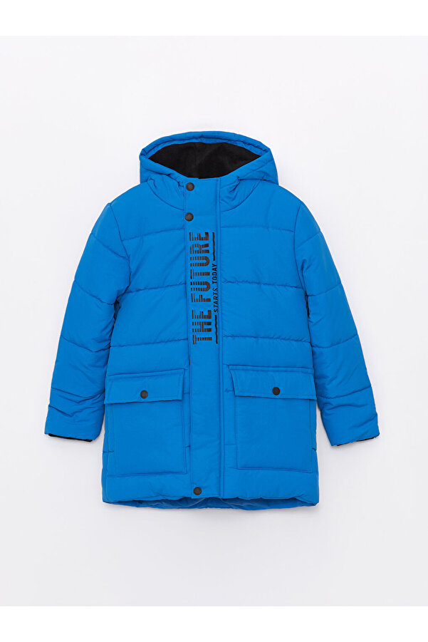 LC Waikiki Lcw Boy's Hooded Puffer Jacket - Trendyol
