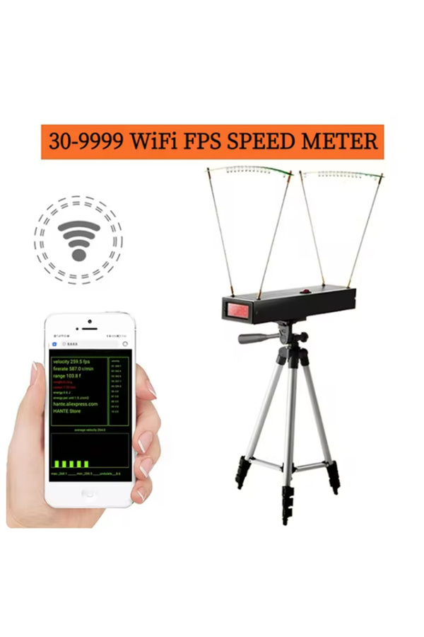 Choice WiFi Speed Meter 30-9999 FPS Speed Meter for Shooting ...