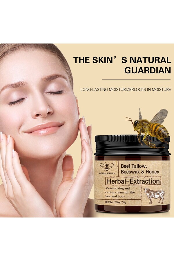 Choice Beef Tallow Beeswax And Honey,Moisturizing And Caring Cream For ...