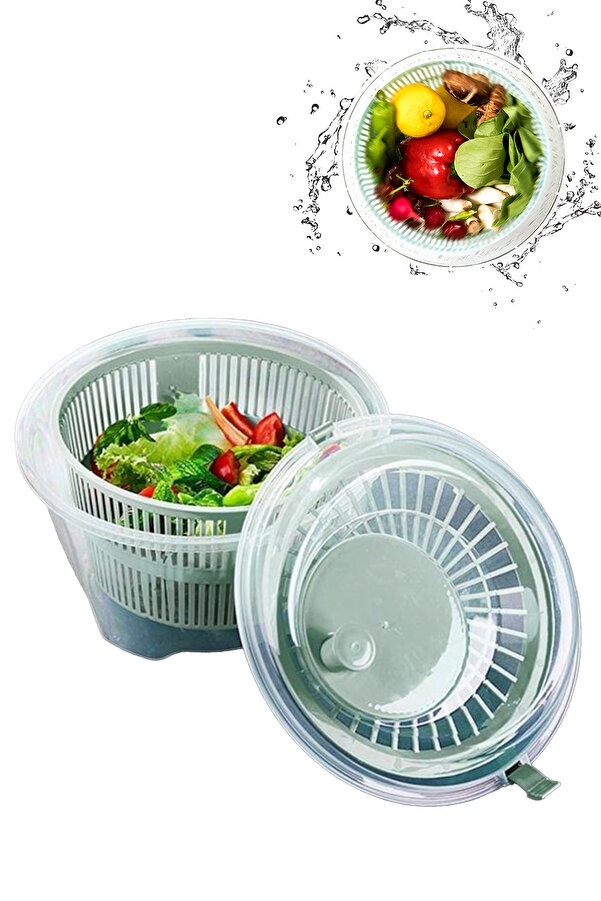 Soillium Salad Vegetable Greenery Dehydrator Container Quick and Easy ...