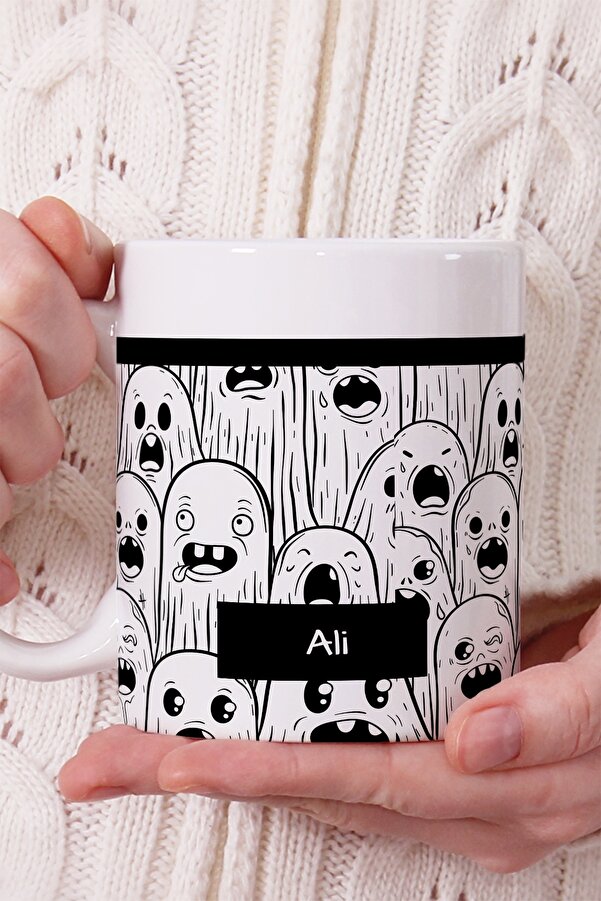 Sionar Permanent and Modern Design Mug for Ali - Hlw-Ali - Trendyol