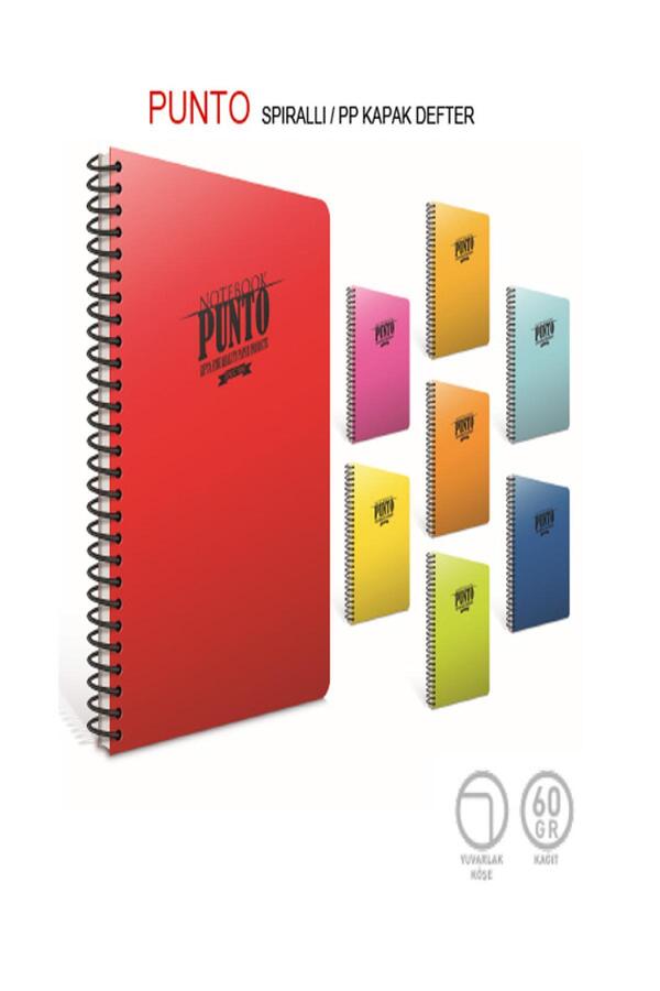 Nextpage Gıpta Punto A4 Spiral Pp Cover Notebook 100 Sheets Lined 6536 ...